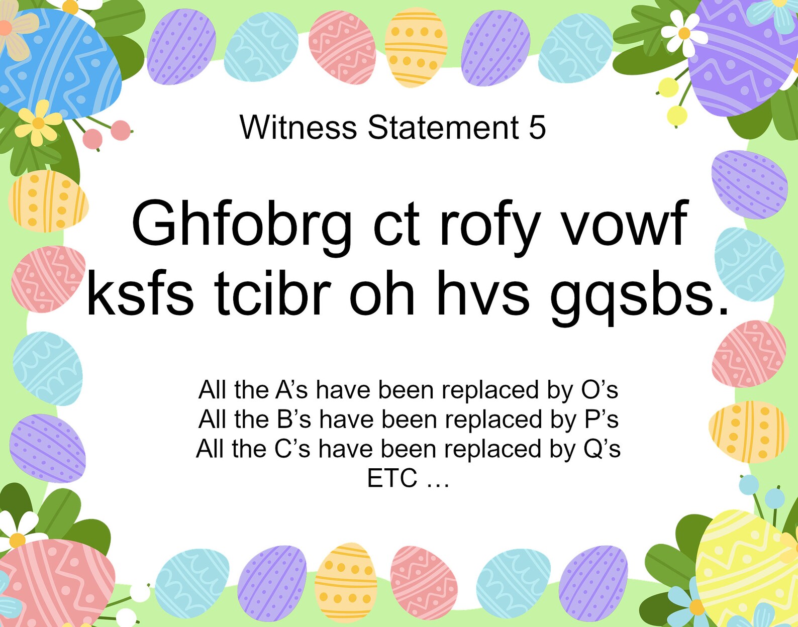 Easter Robbery Mystery for Kids With Lockable Gift Box - Etsy UK