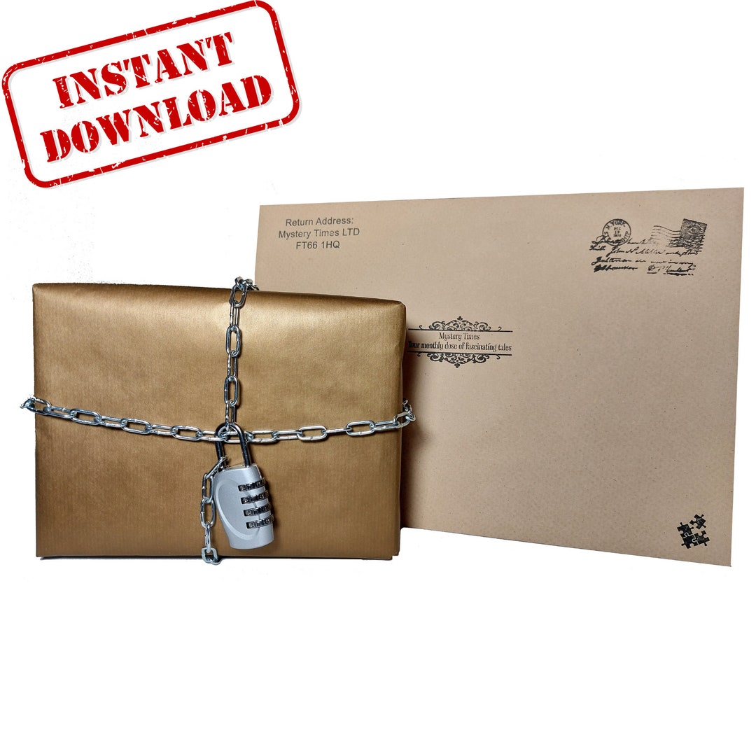 Escape Room Kit - Lost Treasure Mystery - Printable Instant Download - Etsy