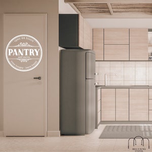 Open 24 Hours Pantry Self Serve Decal, Kitchen Wall Vinyl Decal Sticker ...