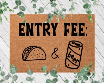 Beer Welcome Mat - Etsy