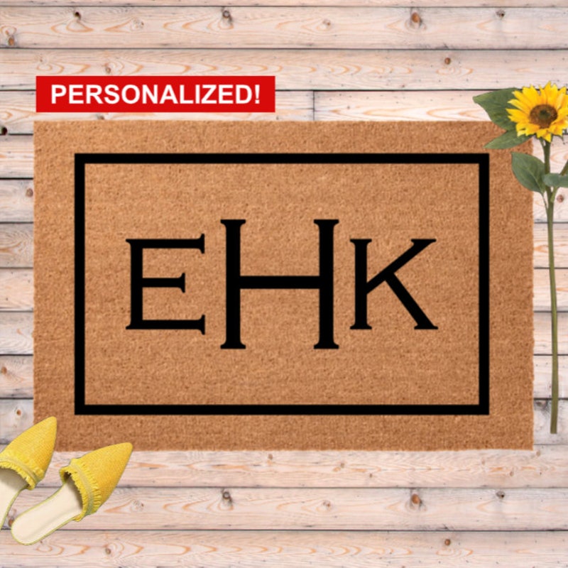 Monogram Rugs - Etsy