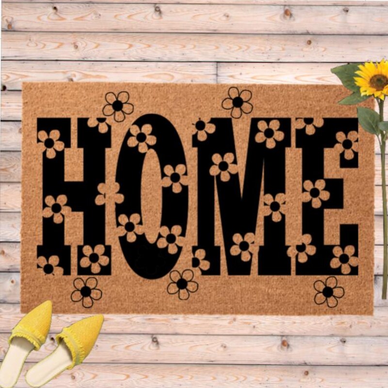 Spring Doormat - Etsy