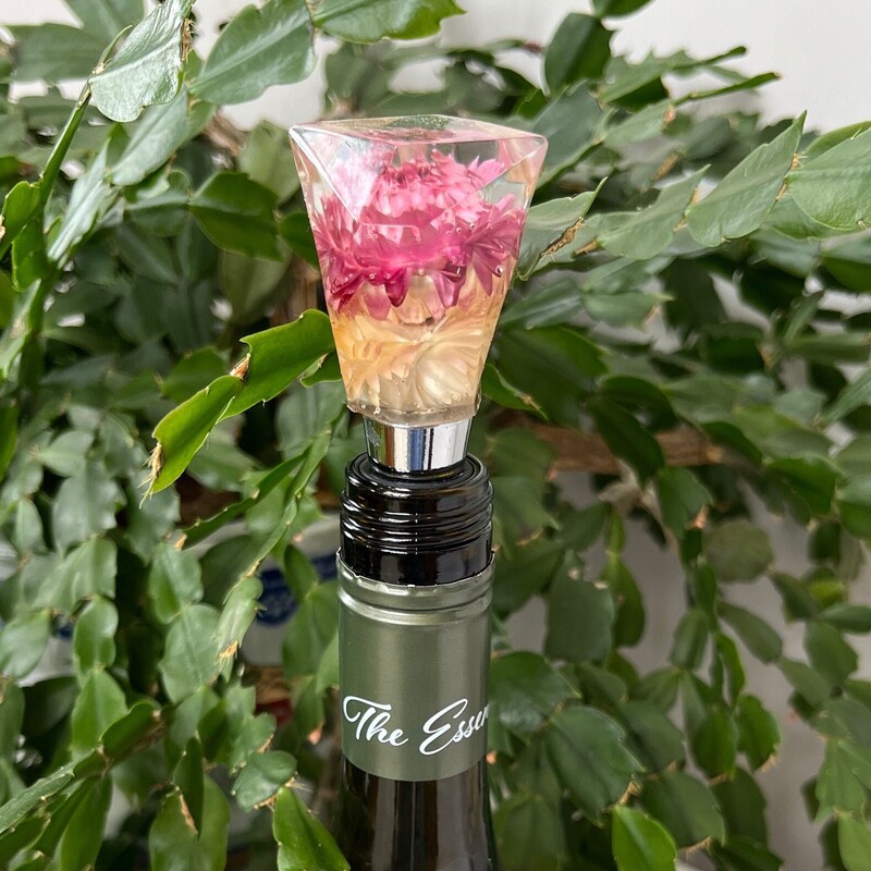 Flower Wine Stopper - Etsy