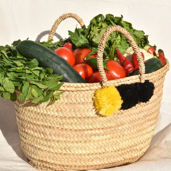Moroccan Basket - Etsy