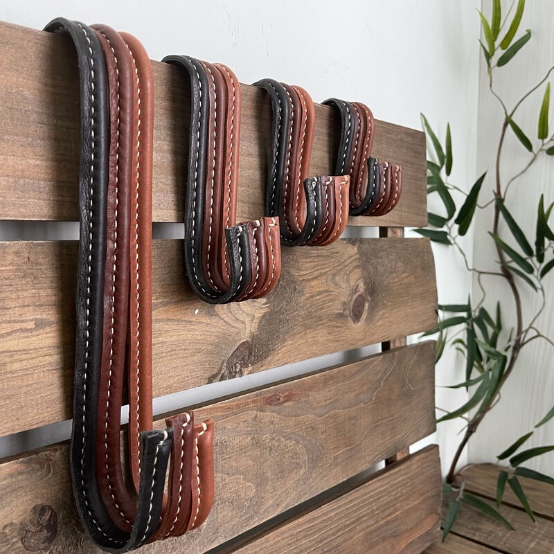 Leather Wall Hook - Etsy