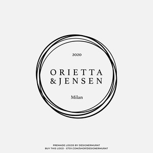 Premade Circle Watermark Logo: Beauty Boutique, Hair Stylist (digital ...