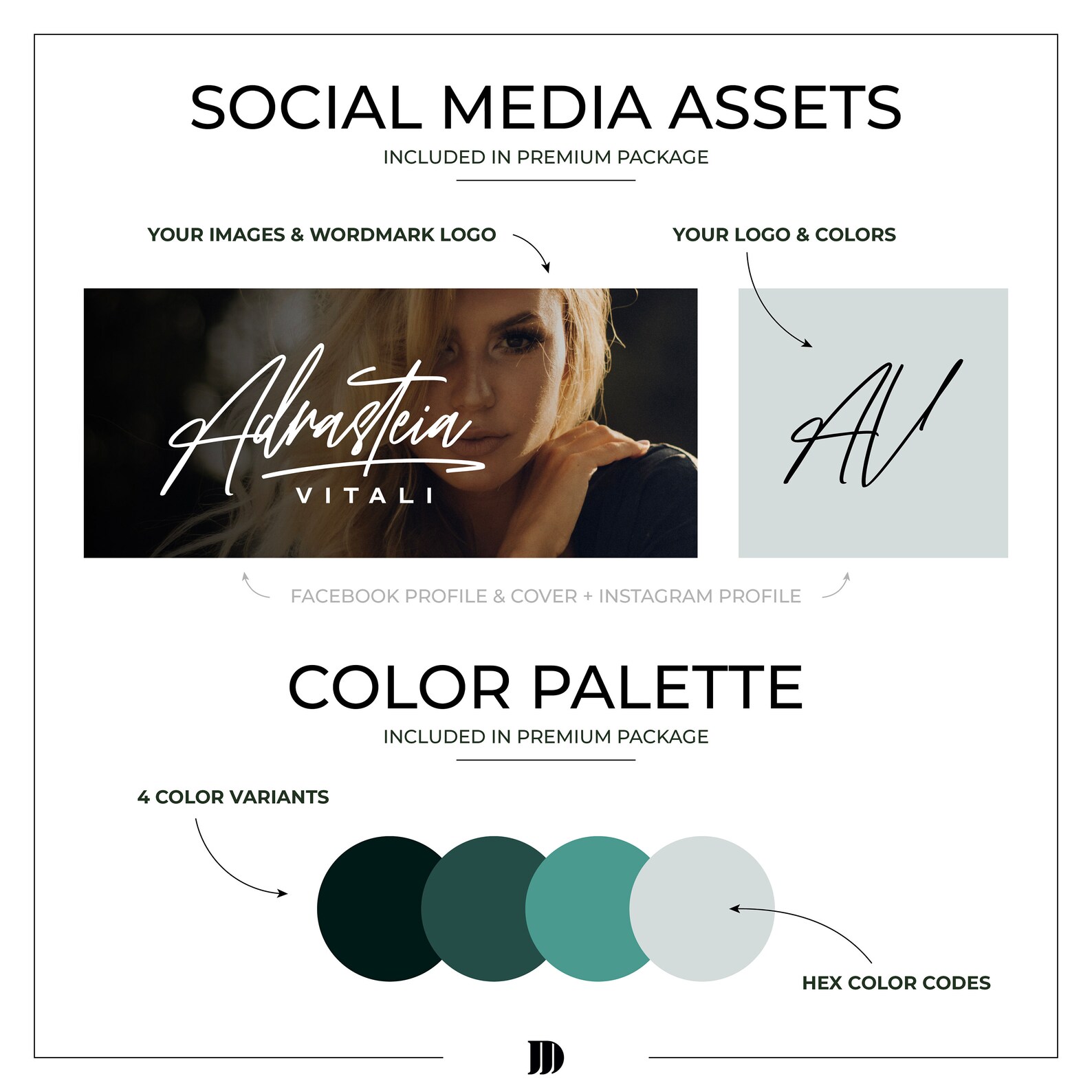 Premade Professional Photographer Script Logo Custom - Etsy