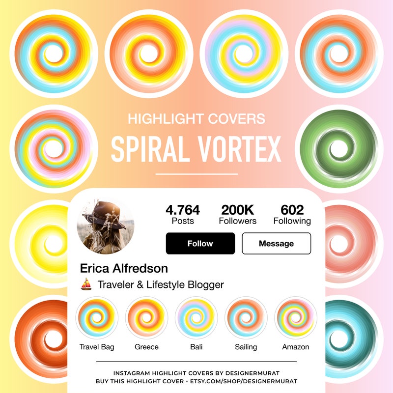 Spiral Vortex - Etsy