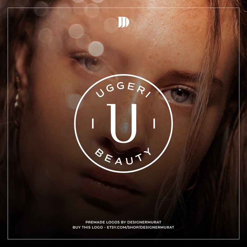 Premade Minimalist Wordmark Logo Design Custom Text Logo - Etsy