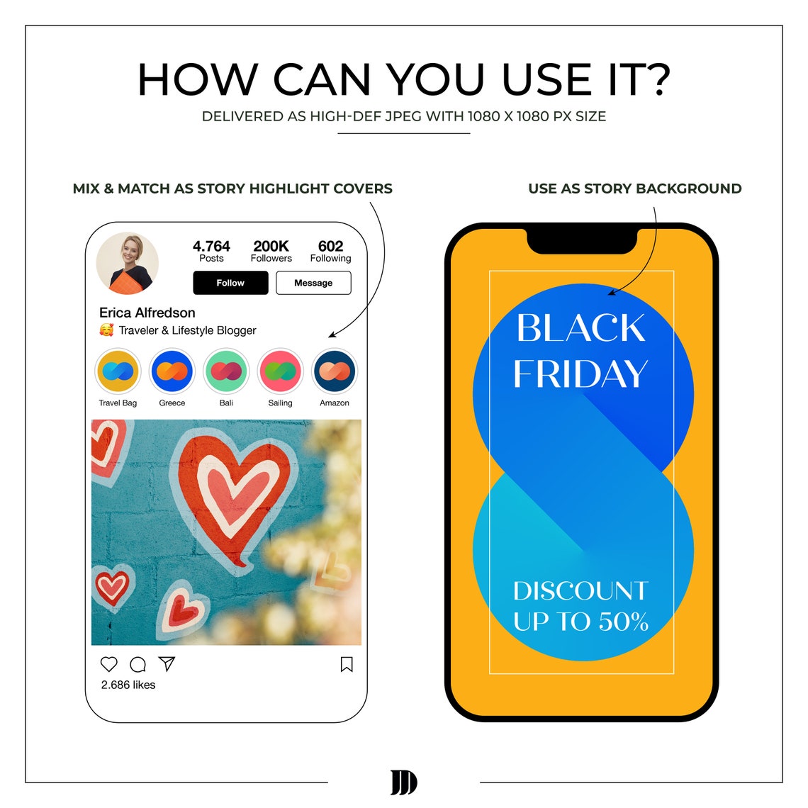 Colorful Infinity Instagram Highlight Covers: Abstract Social Media ...