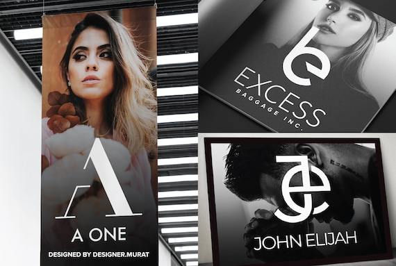 Fashion Designer Logos Collage