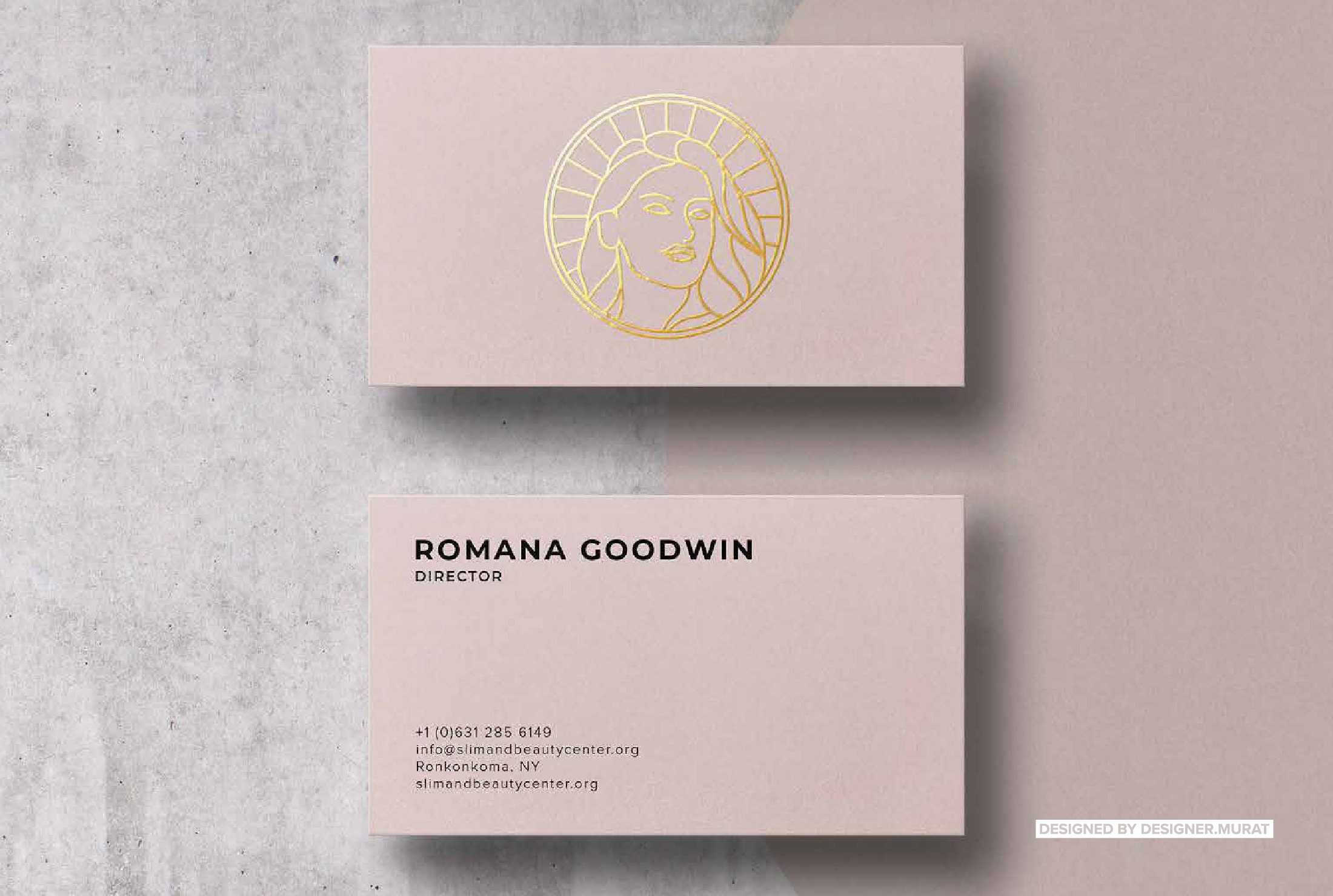 Custom Minimal Luxury Business Card Design With QR Code, Modern ...
