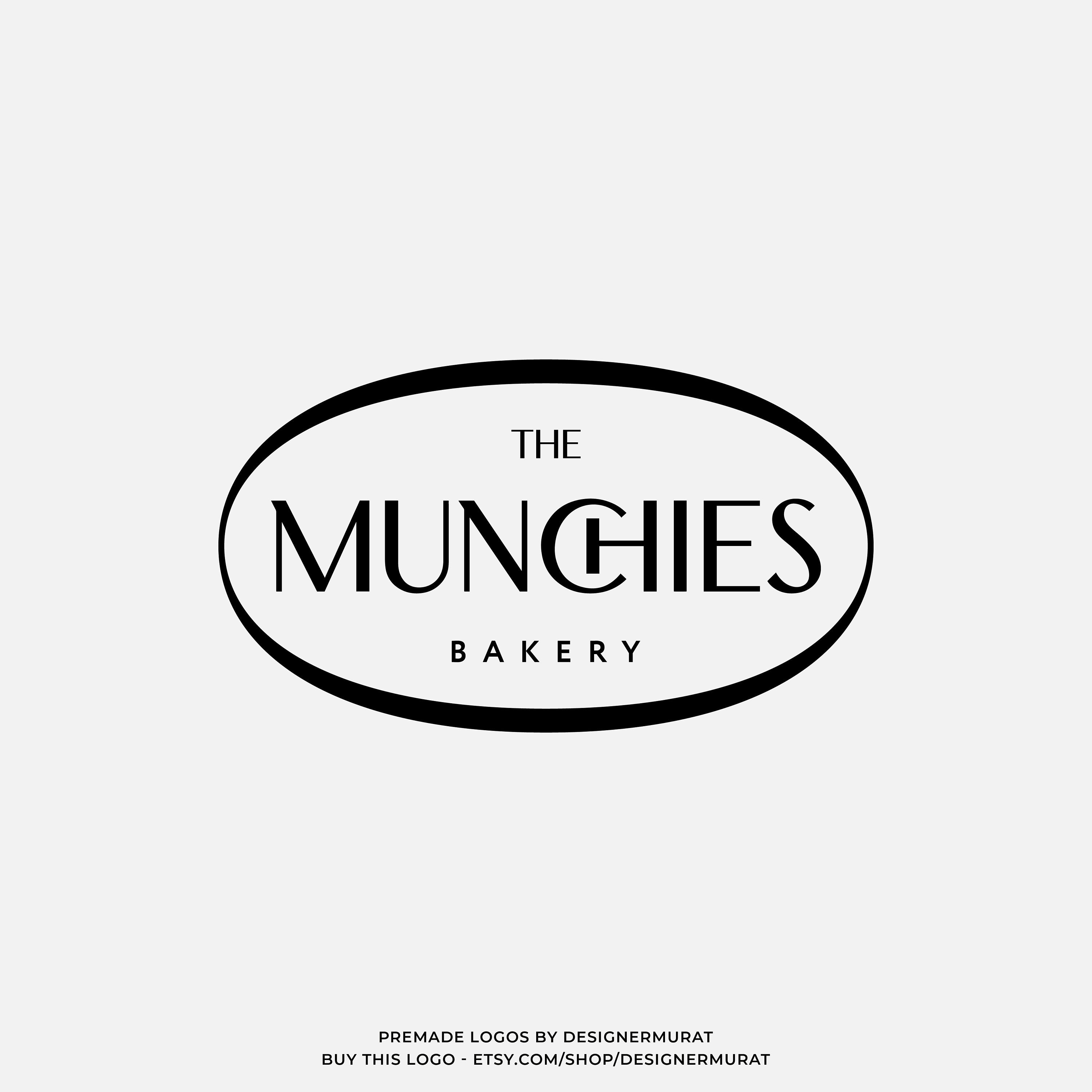 Premade Professional Logo Design Template Bakery Logo Modern | Etsy