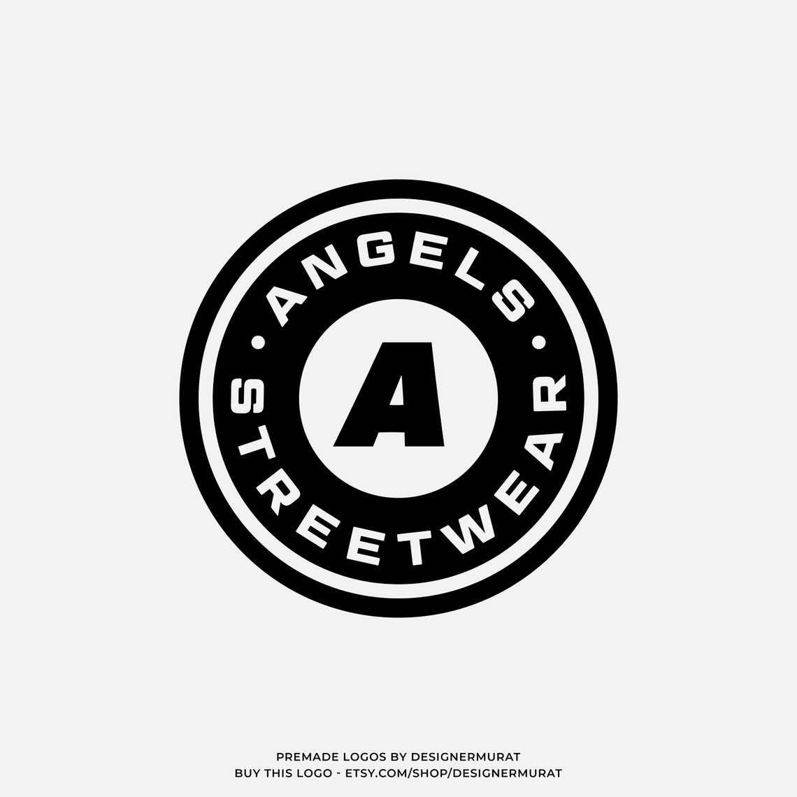 Premade Modern Urban Streetwear Logo Design Custom | Etsy