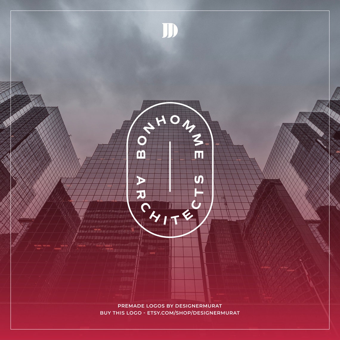 Premade Circle Realtor Logo Design Custom Oval Real Estate | Etsy