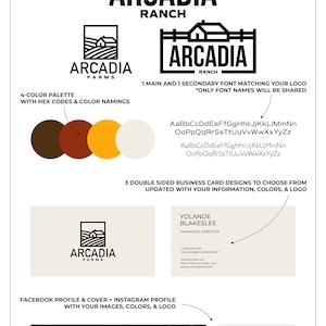 Premade Modern Ranch Logo Design Template Custom Farm Logo | Etsy