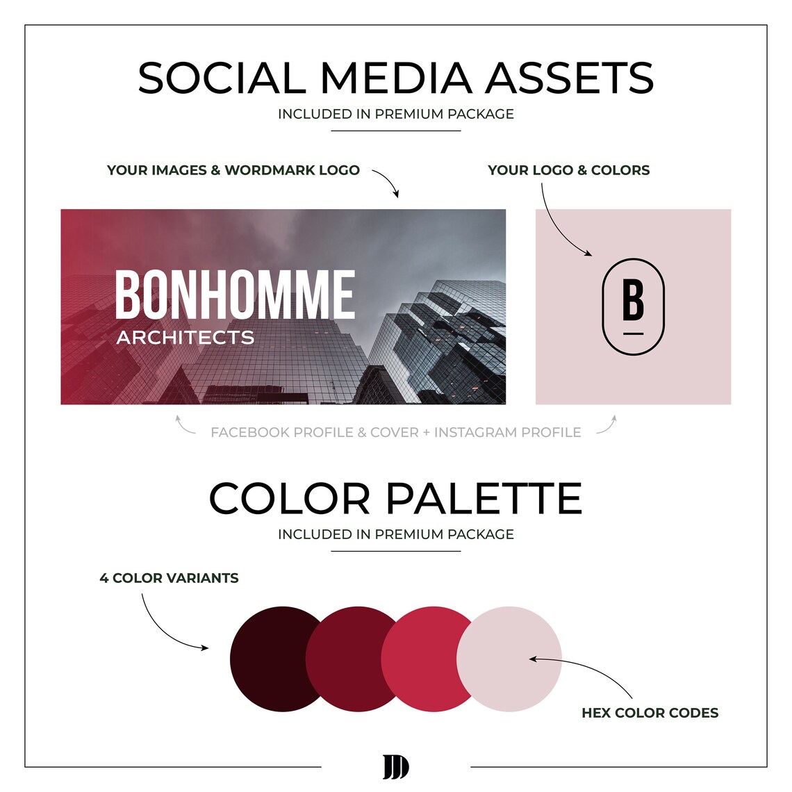 Premade Circle Realtor Logo Design Custom Oval Real Estate | Etsy