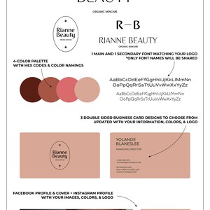 Premade Minimalist Text Beauty Salon Logo Design, Custom Feminine Logo ...