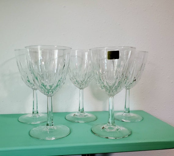 Crystal Stemware by Luminarc Verrerie D'arques France - Etsy