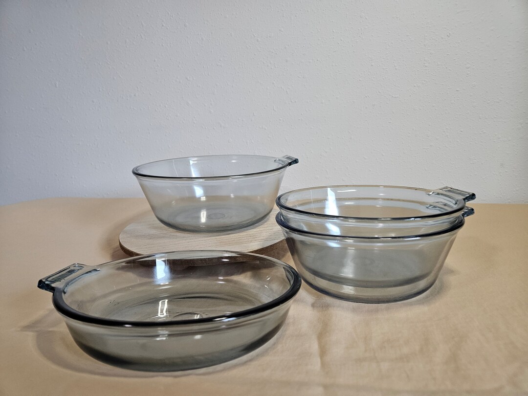 Pyrex Flameware Saucepans & Skillet, Set of 4, 817, (2)832, and 833 - Etsy