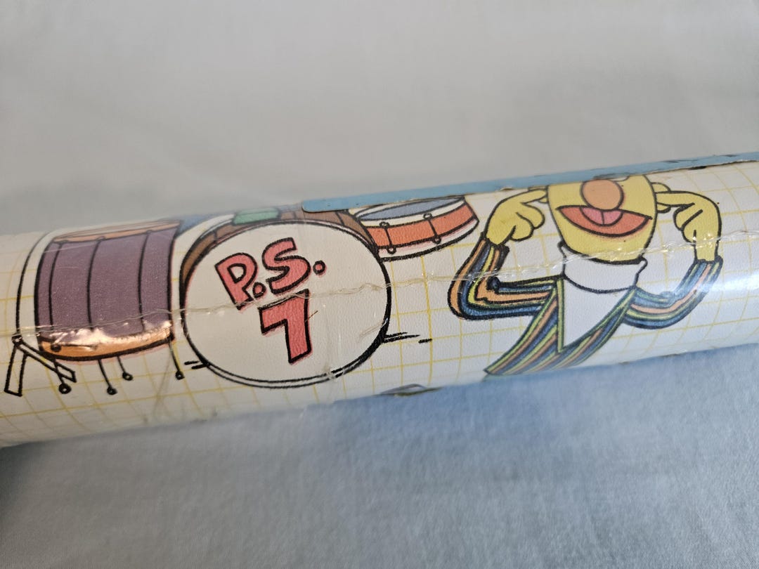 Sesame Street Vinyl Coated Wall Paper by Borden Inc., 60.75 Sq Feet - Etsy