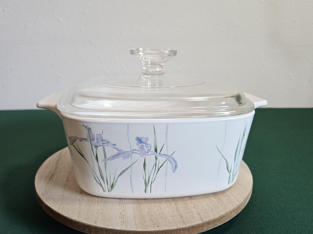 Shadow Iris Corning Ware Casserole Dish With Lid, 1.5 Liter, A-1.5-B - Etsy