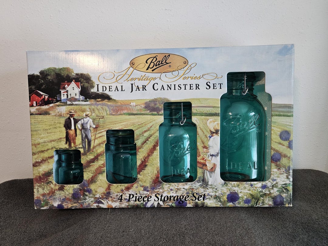 NOS Ideal Ball Heritage Series Canister Set of 4 - Etsy