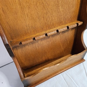 Wood Spoon and or Plate Rack, Solid Wood Vintage Kitchen Wall Decor - Etsy