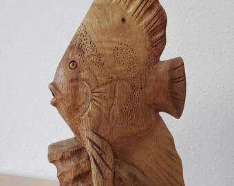 Carved Tropical Fish - Etsy