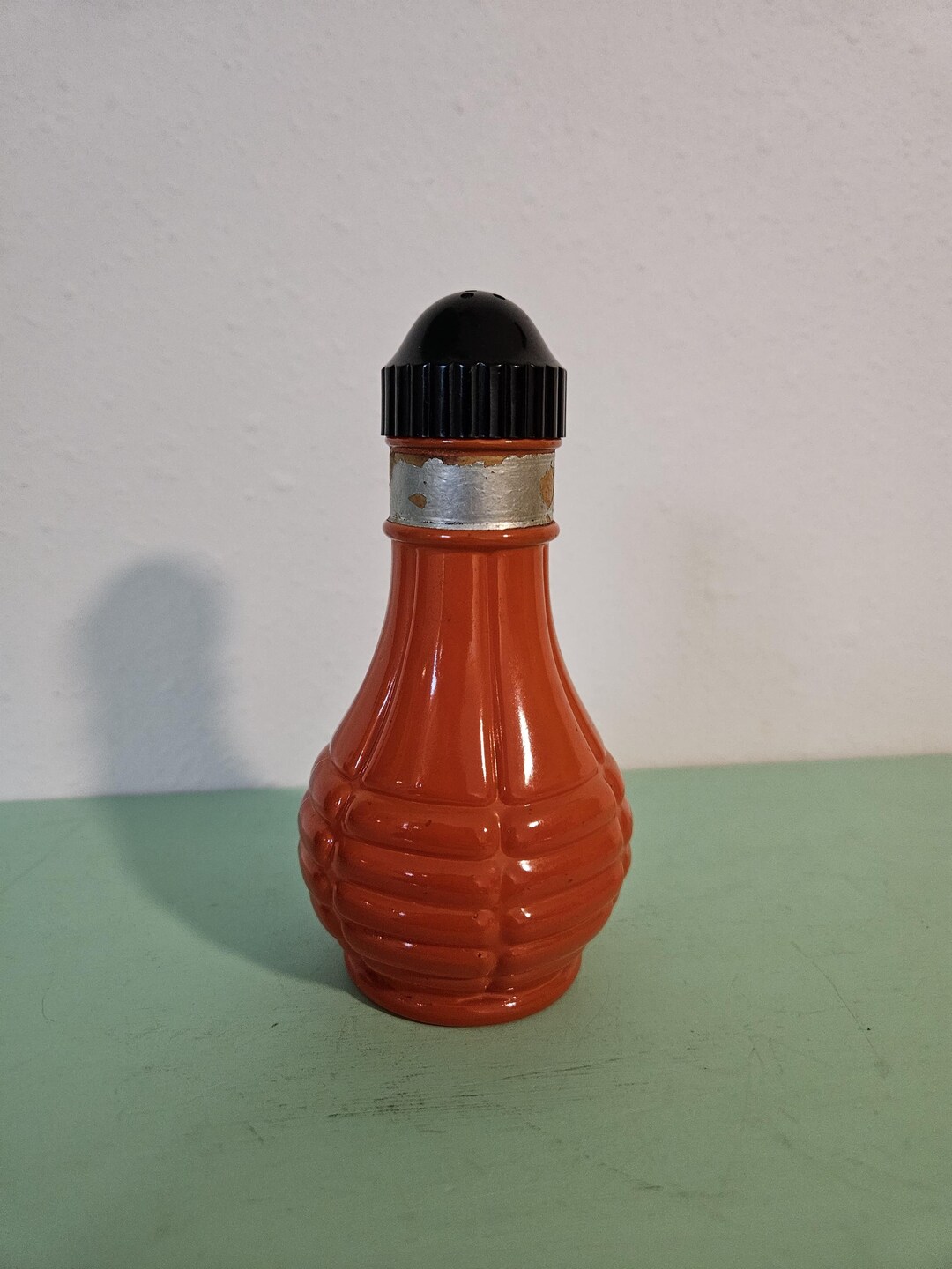 Red Grenade Pepper Shaker, 5" Tall With Bakelite Cap - Etsy