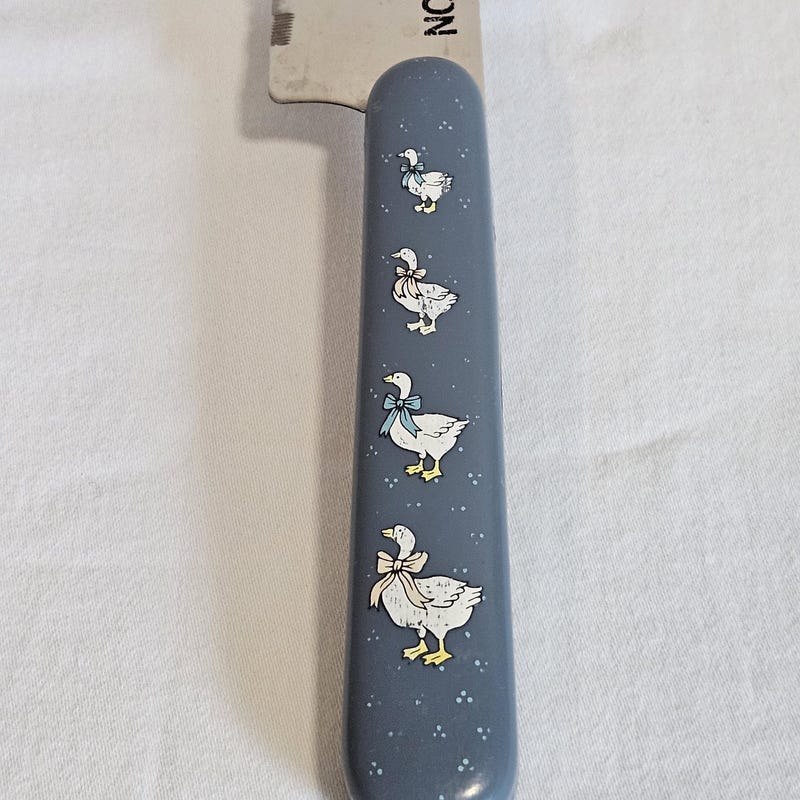 Goose With Blue Bow - Etsy