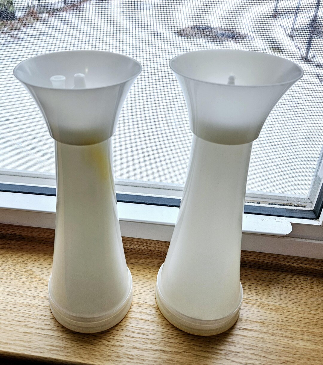 Tupperware Jifi Sifters, White Powdered Sugar Sifters, Set of 2 - Etsy