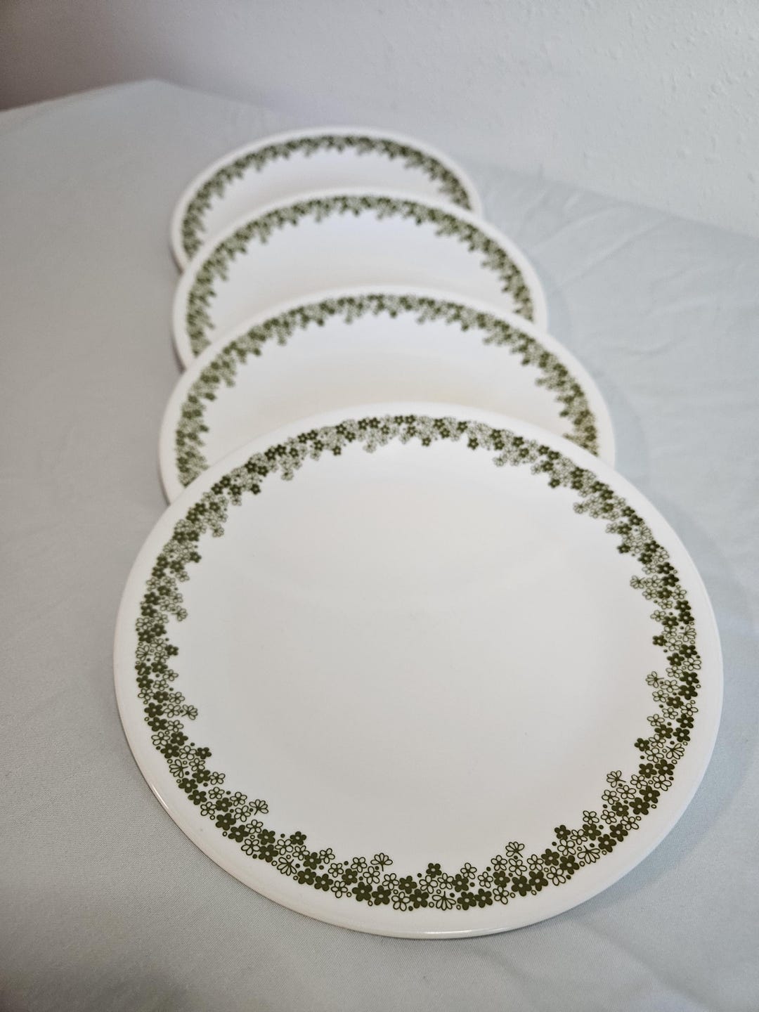 Spring Blossom Lunch Salad Plates, Set of 5 Plates With Minor Chips - Etsy