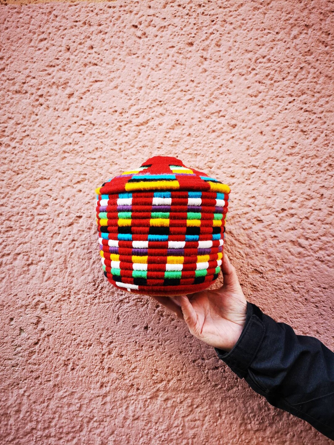 Berber Moroccan Basket Storage Basket Straw Basket Grass - Etsy