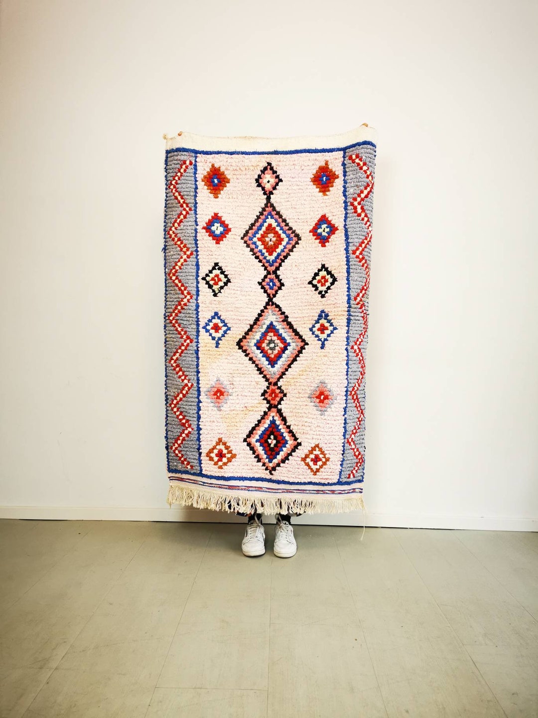 Berber Carpet Cotton Fabric Vegan Carpet Animal-free - Etsy