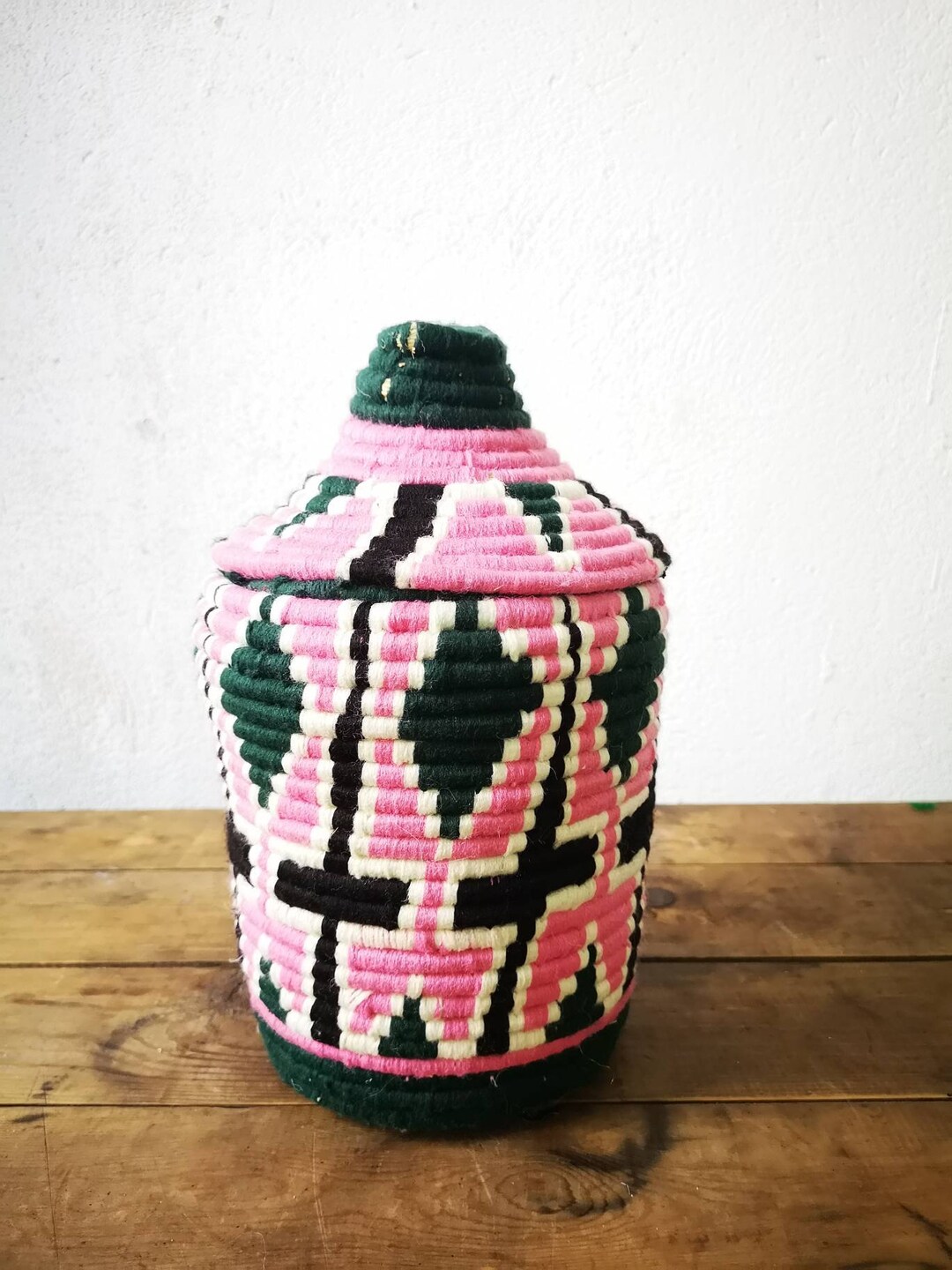 Berber Basket, Moroccan Arabic Decoration, Colorful, Storage Box - Etsy