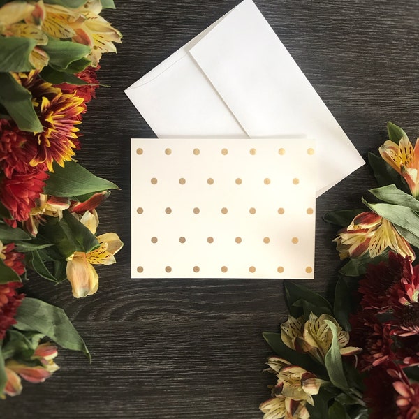 Polka Dot Envelopes - Etsy
