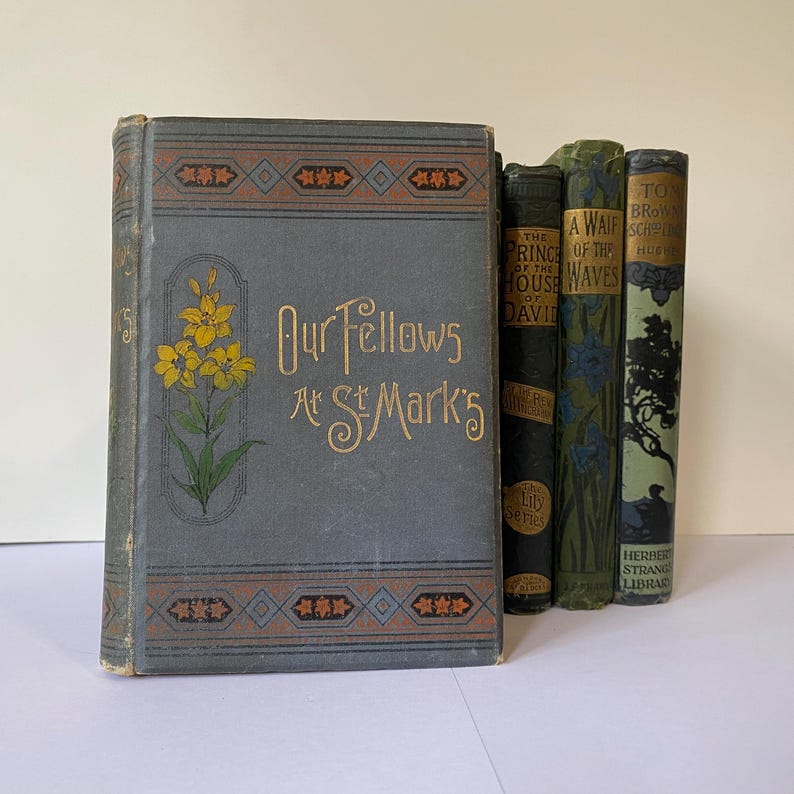 Antique Edwardian & Victorian Book: Early 1900s Classic Literature - Etsy