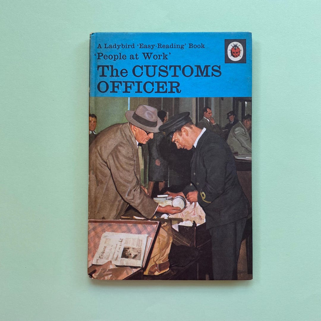 Vintage Ladybird Book: the Customs Officer, British History Gift - Etsy