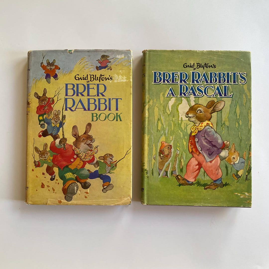 2 Brer Rabbit Books - Brer Rabbit & Brer Rabbits a Rascal - Enid Blyton ...