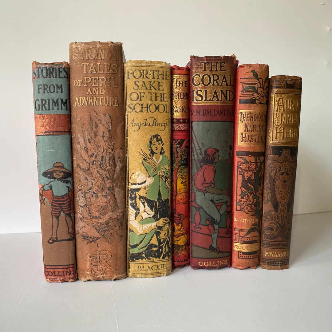 Antique Illustrated Children's Book - Early 1900s Classic Literature - Etsy
