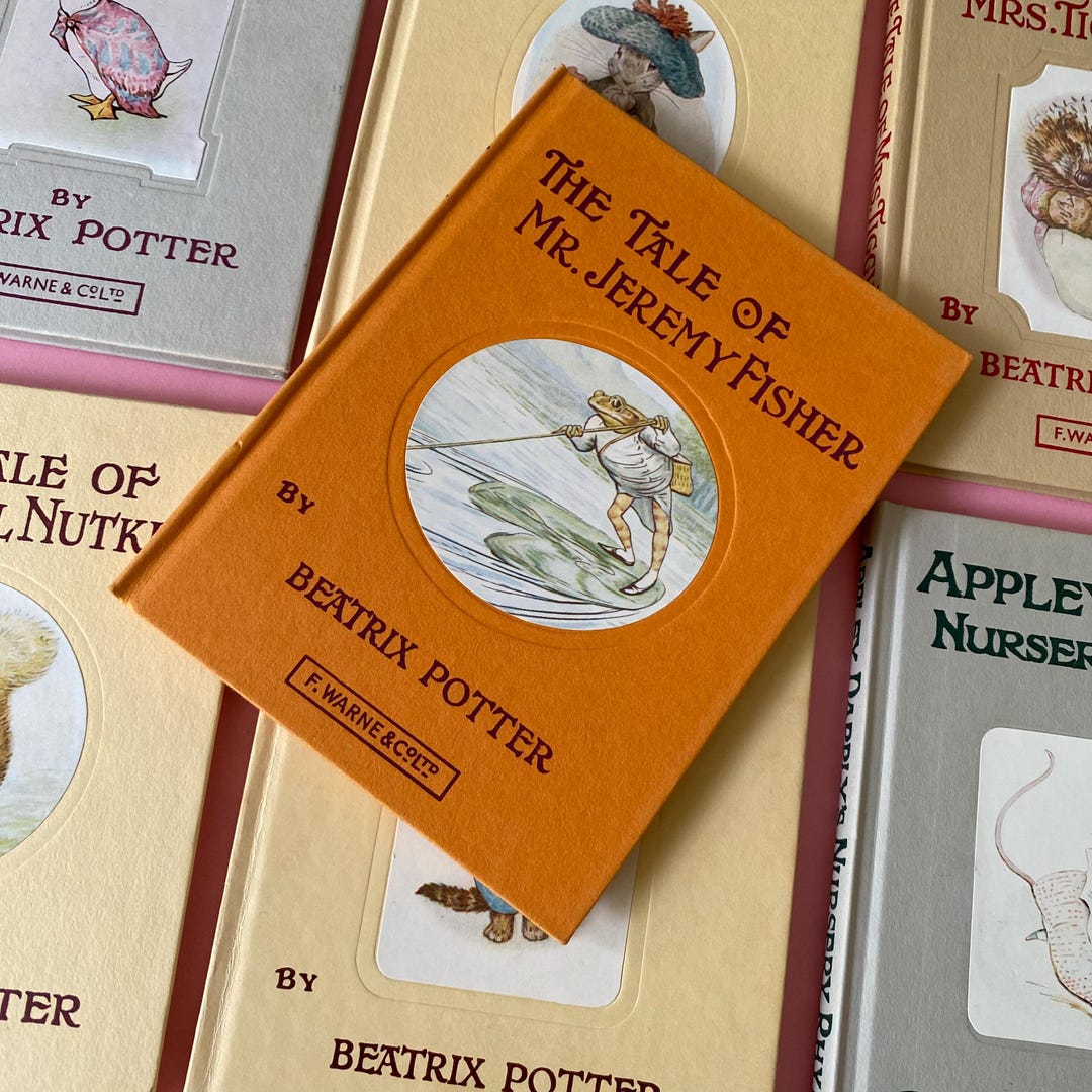 Vintage Beatrix Potter Book Set 1960s F. Warne & Co. - Etsy