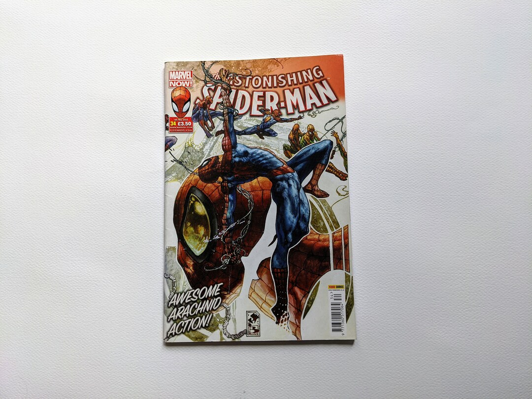 Marvel Lovers The Astonishing Spider-Man Comic Book Vol 34. - Etsy Portugal