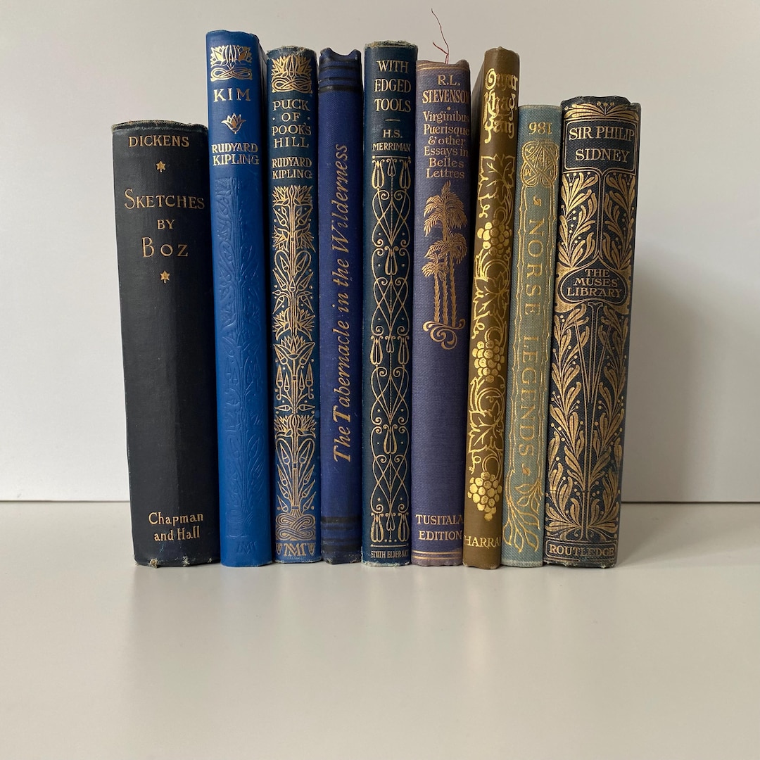 Antique Edwardian & Victorian Book: Early 1900s Classic Literature - Etsy