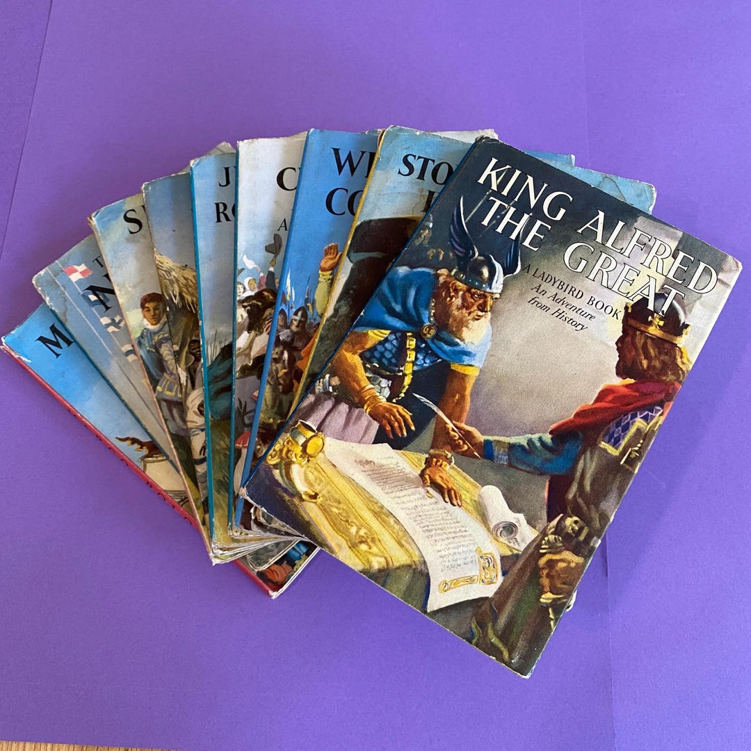 9 Ladybird Adventures in History 1956 - 1962 First Published - Series ...
