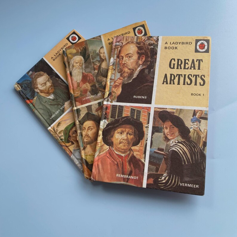Vintage Ladybird Artists Book Set – 1970s Art History - Etsy