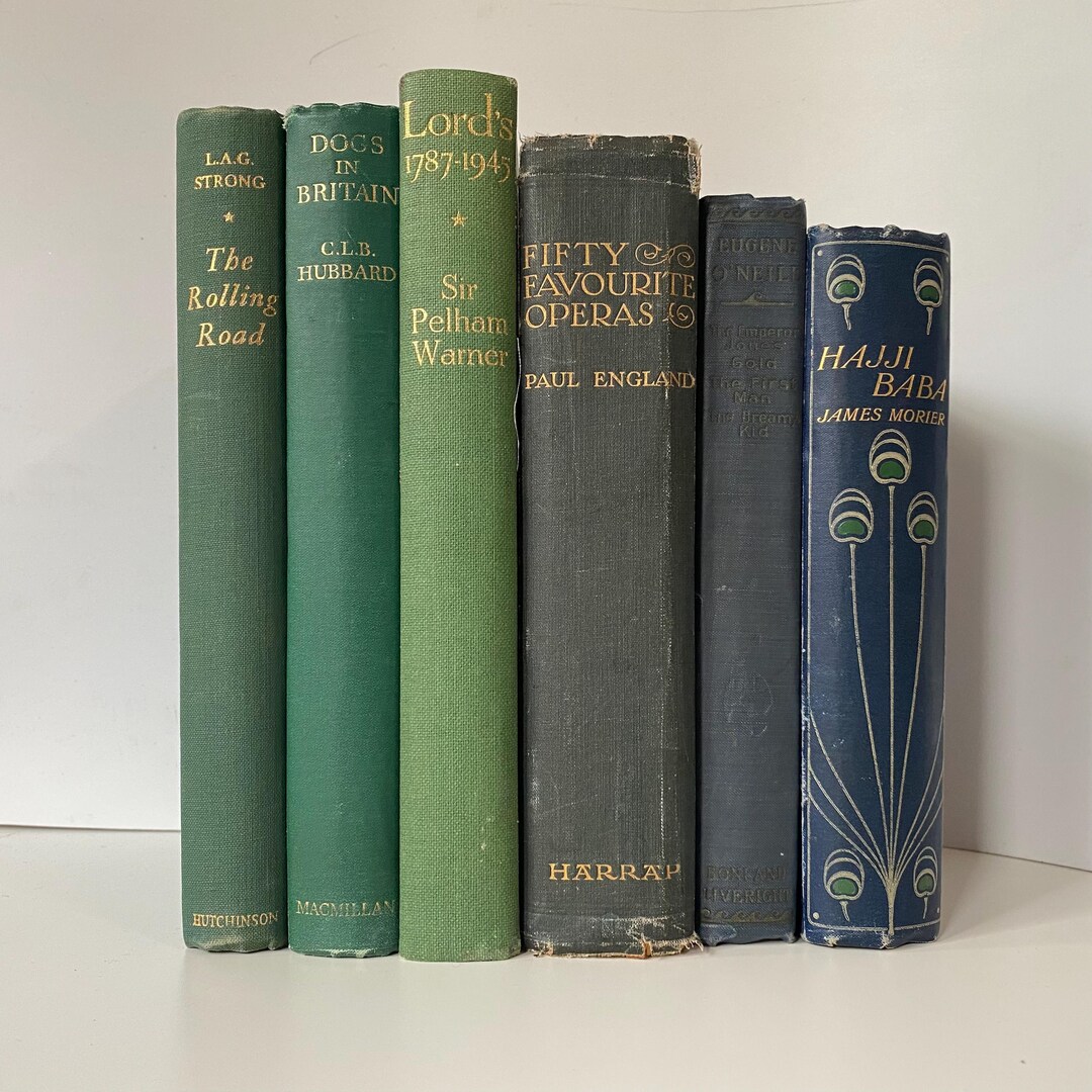 Antique Edwardian & Victorian Book: Early 1900s Classic Literature - Etsy