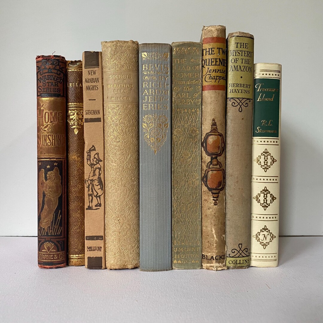 Adopt a Book Antique Edwardian & Victorian Book: Early 1900s Literature ...