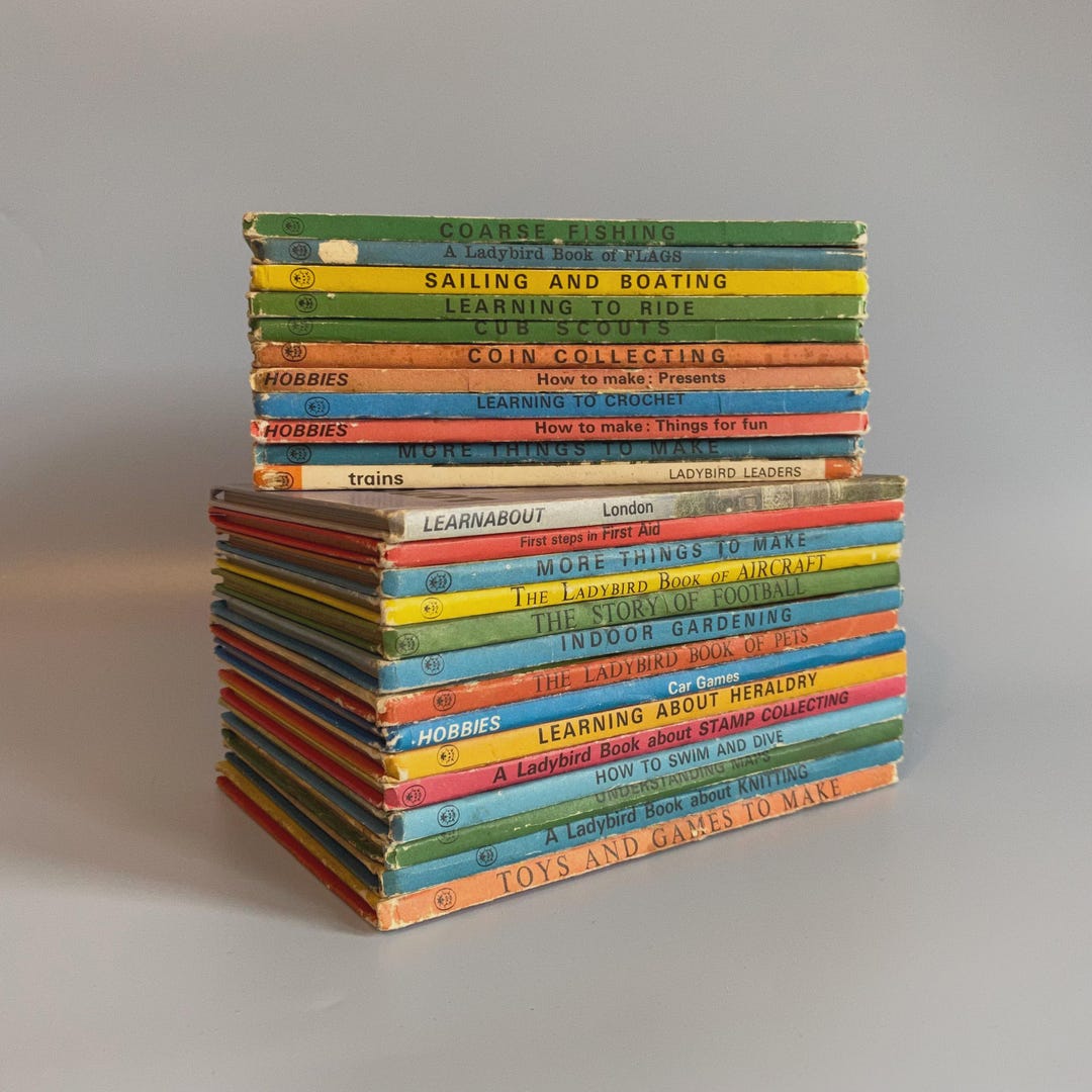 Ladybird Hobbies & Craft Books - Set of 20 - Vintage Childrens ...