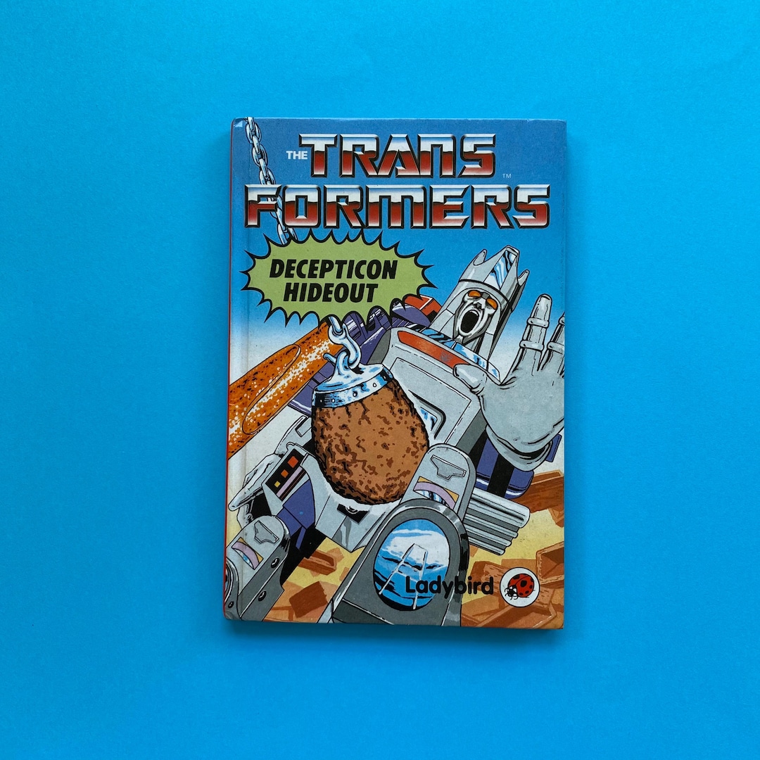 Transformers Decpticon Hideout Ladybird Book 1980s - Series 853 - Etsy